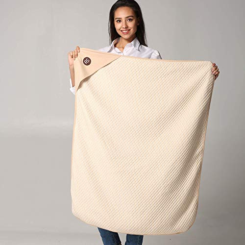 Radia Smart® Large Protective Belly Pregnancy Baby Blanket, Organic, 5G Blocking, EMF Blanket, 43"x35", 110cmx90cm