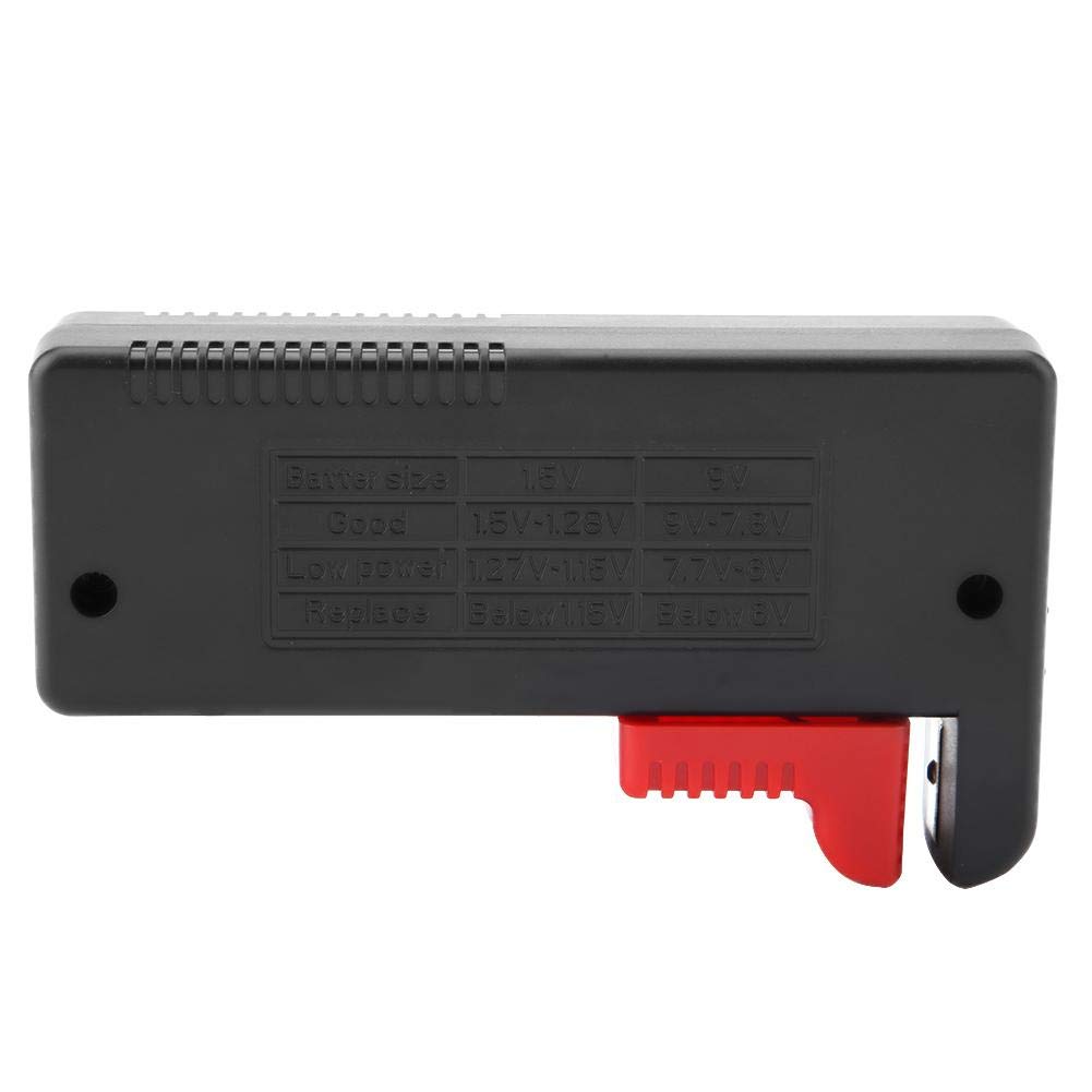 AA/AAA/C/D/9V/1.5V Battery Tester,BT-168D Button Cell Universal Digital LCD Battery Voltage Tester to Test All Different Kinds of Batteries to Test The Capacity of Battery