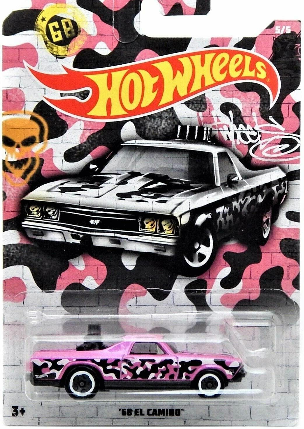 Hot Wheels 2019 Urban Camo Camouflage Series Complete Set of 5 Diecast Vehicles Bundle