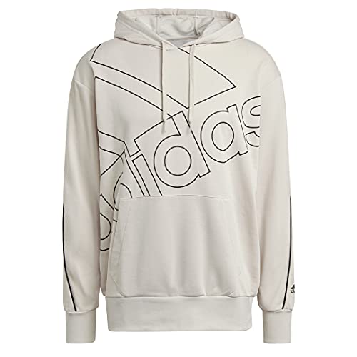 adidas Favs Hoodie, Alumina/Black, Medium