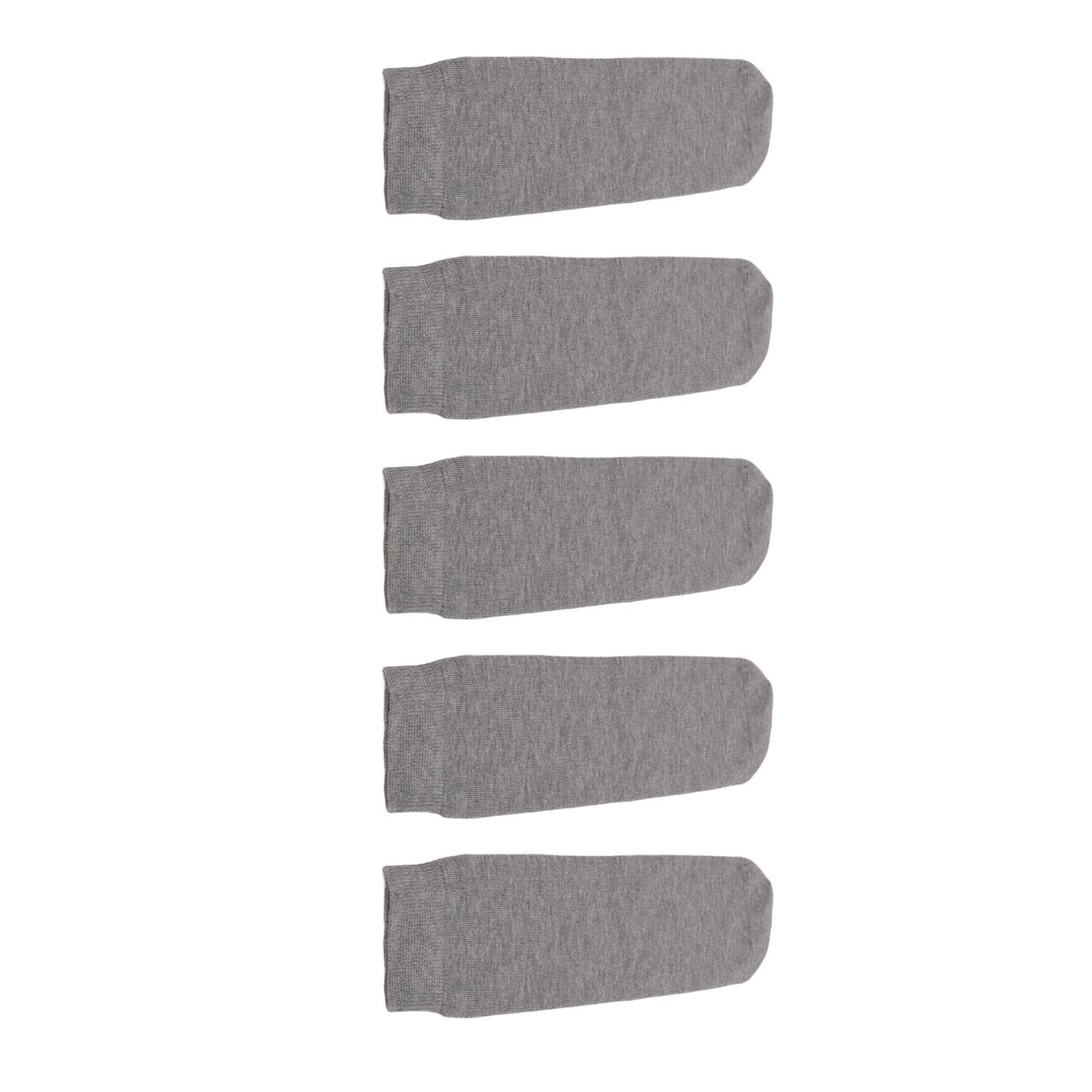 5pcs Prosthetic Limb Socks, Soft Elastic Thickened Cotton Breathable Protective Stump Socks Compression Socks for Amputee(M)