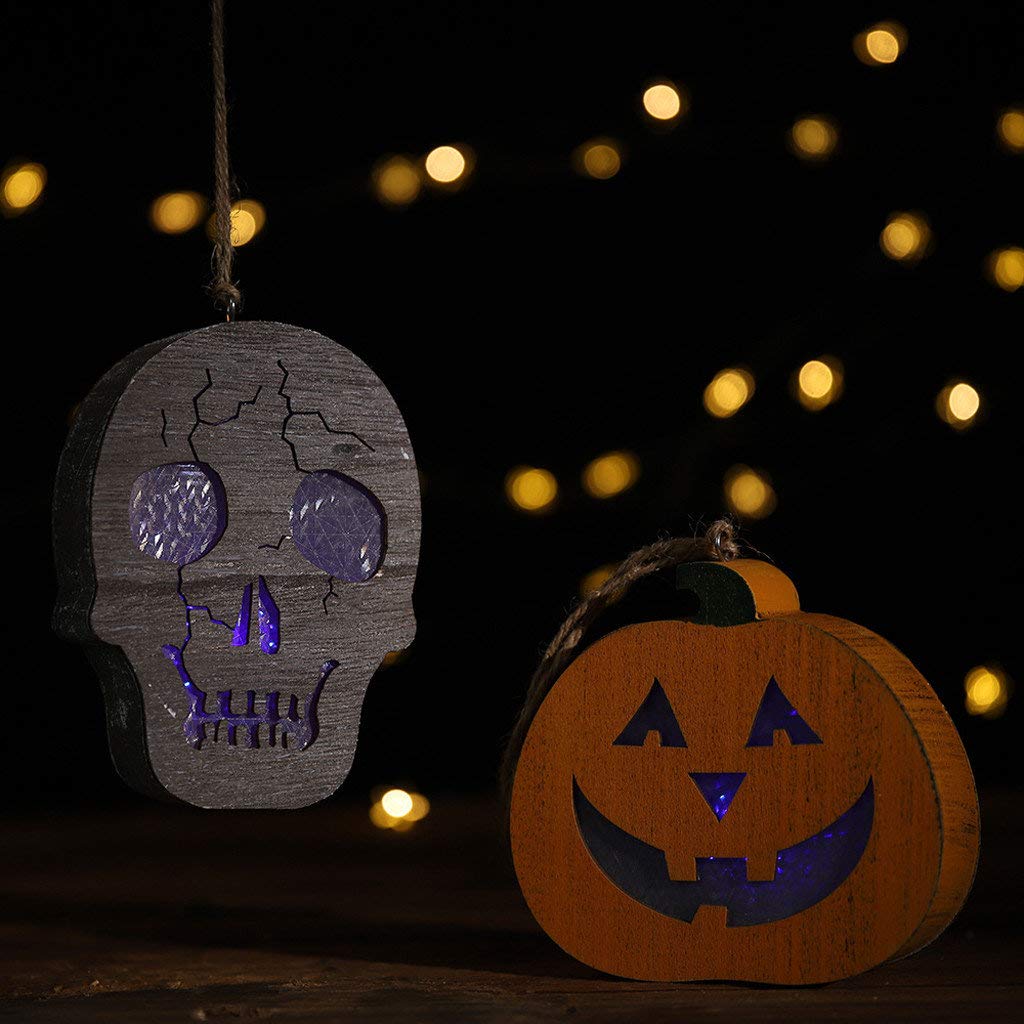 CCOOfhhc 3D Pumpkin Led String Lights,Spider Pumpkin Decorative Light Lamp 10 LEDs Halloween Decor Light for Holiday Festival
