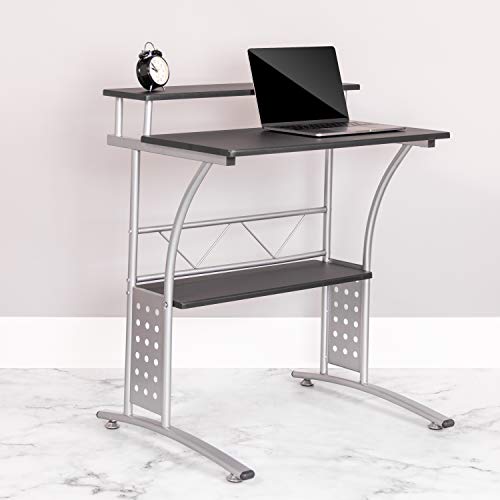 Flash Furniture Clifton Black Computer Desk, 28 Inch