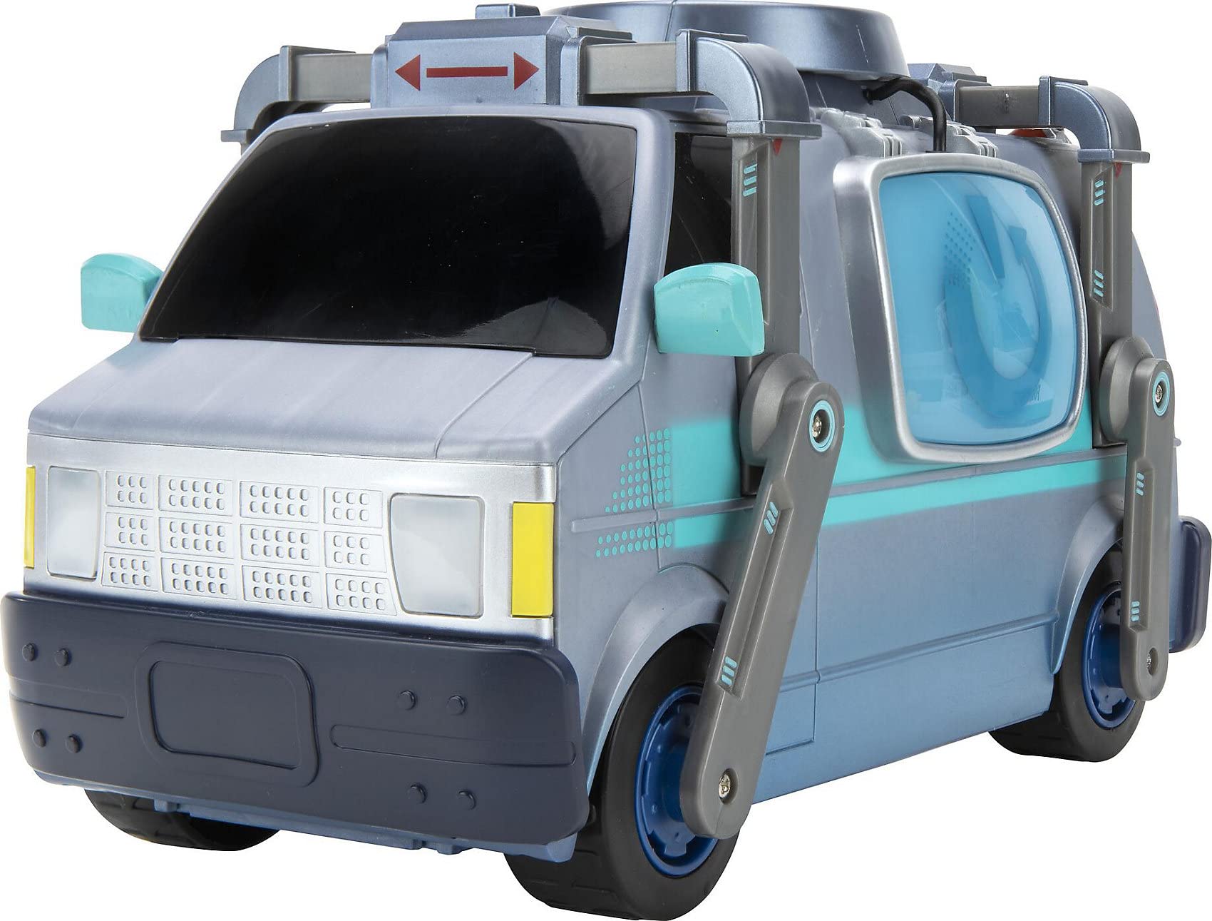 Fortnite Feature Deluxe Reboot Van Vehicle, Electronic Vehicle with 4-inch Articulated Reboot Recruit (Jonesy) Figures and Accessory