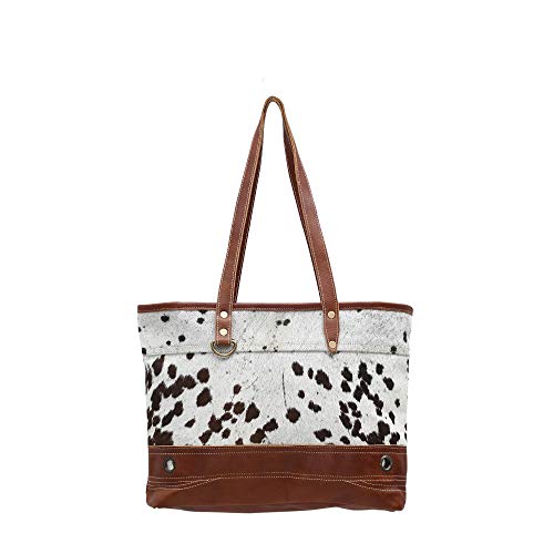 Combined Leather & Hairon Bag
