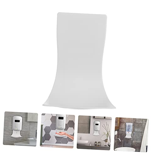 Alipis 5 pcs Water Dispenser Bracket Plastic Spray drip Tray Soap Dispenser Catch Tray Hand use Hand soap drip Tray Water Drop Foam Catcher Pearlescent soap Dispenser Bracket Connector