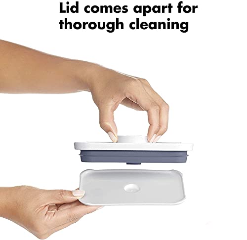 OXO Good Grips POP Container 6-Quart Square Airtight Food Storage for Bulk Food (Set of 4)