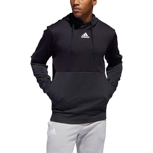 adidas Men's Team Issue Training Pullover Hoodie Black L