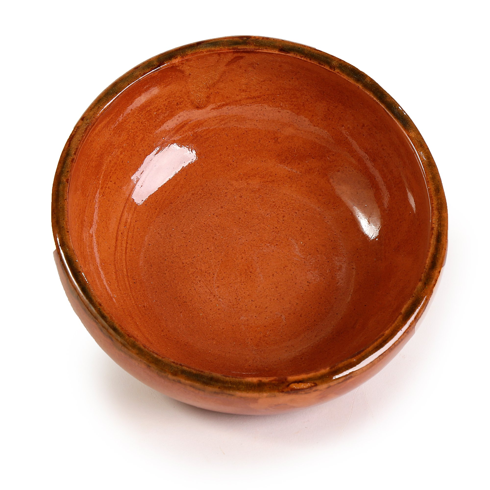 Ancient Cookware, Mexican Clay Soup Bowl, Plain, 20 Ounces
