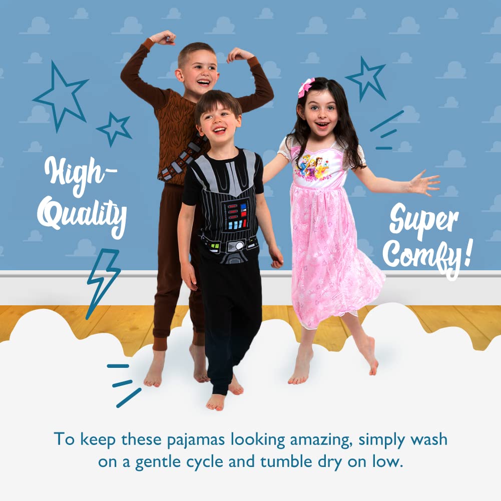 Disney Boys' Toy Story 2-Piece Snug-Fit Cotton Pajamas Set With Book, COUNT ON ME, 4T