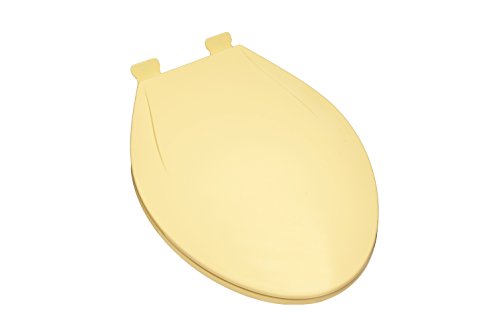 Bath Décor 2F1E6-50 Molded of high-Impact Resistant Polypropylene, Contemporary Design Slow Close plastic, Elongated