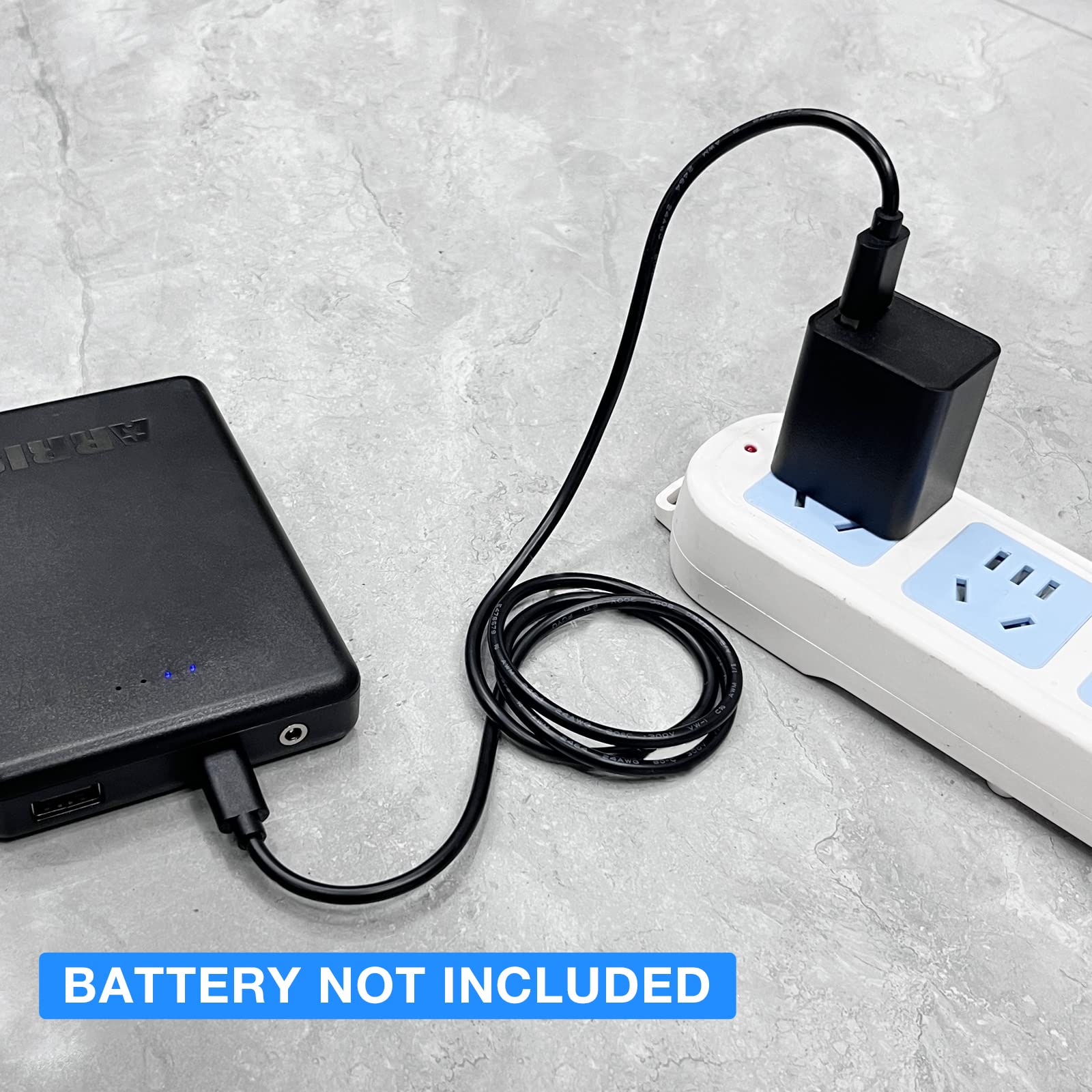 5V 2A Adapter/Charger for ARRIS 7.4V Heated Vest and Heated Jacket