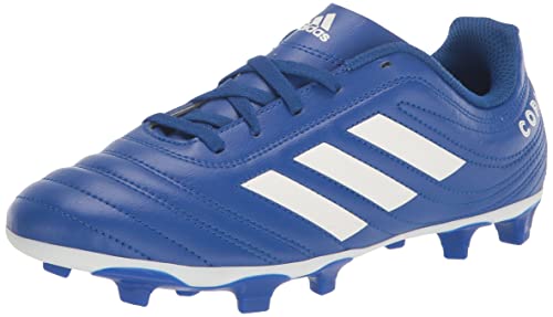 adidas mens Copa 20.4 Firm Ground Soccer Shoe, Blue/White/Blue, 7.5 US