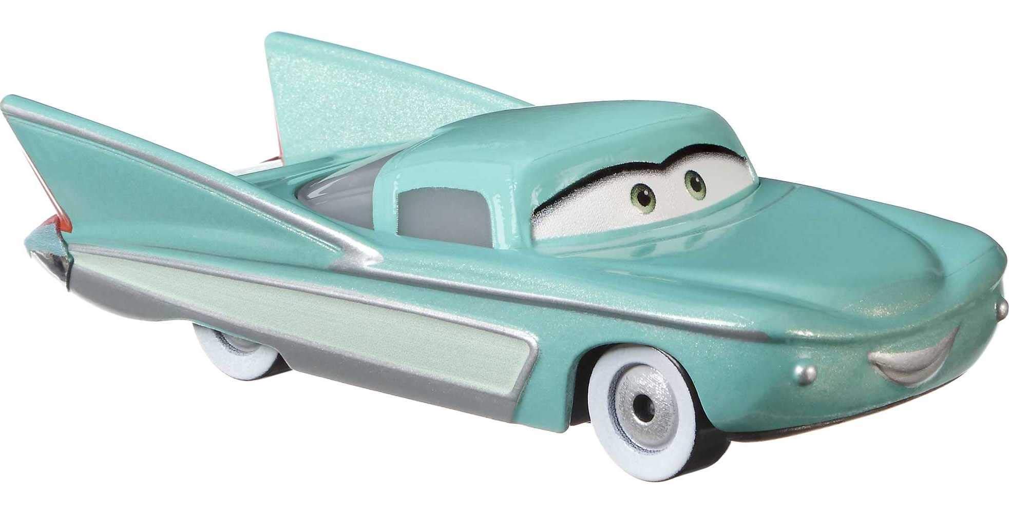 Disney Cars Toys Flo, Miniature, Collectible Racecar Automobile Toys Based on Cars Movies, for Kids Age 3 and Older, Multicolor
