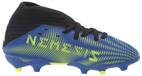 adidas Boy's Nemeziz .3 Firm Ground Soccer Shoe, Team Royal Blue/White/Solar Yellow, 6 Big Kid