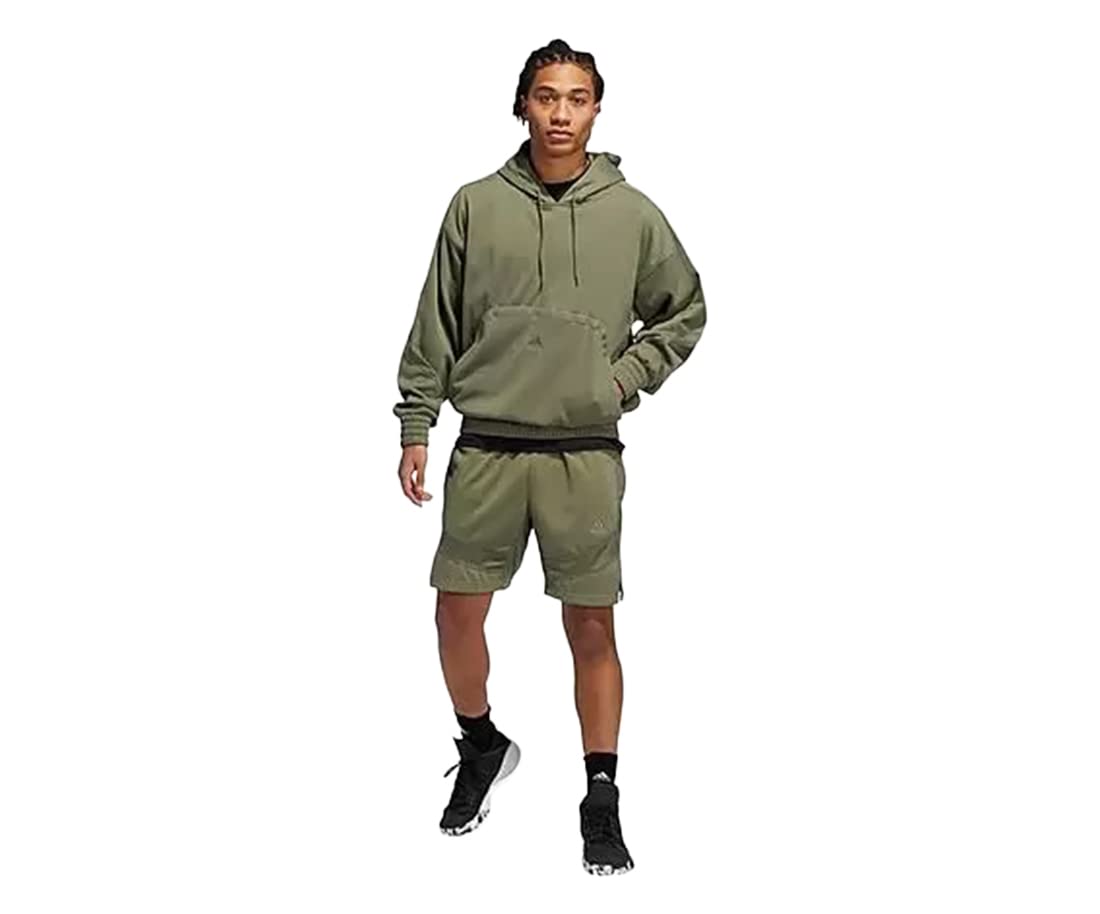 adidas mens Cross Up 365 Hoodie Legacy Green Medium