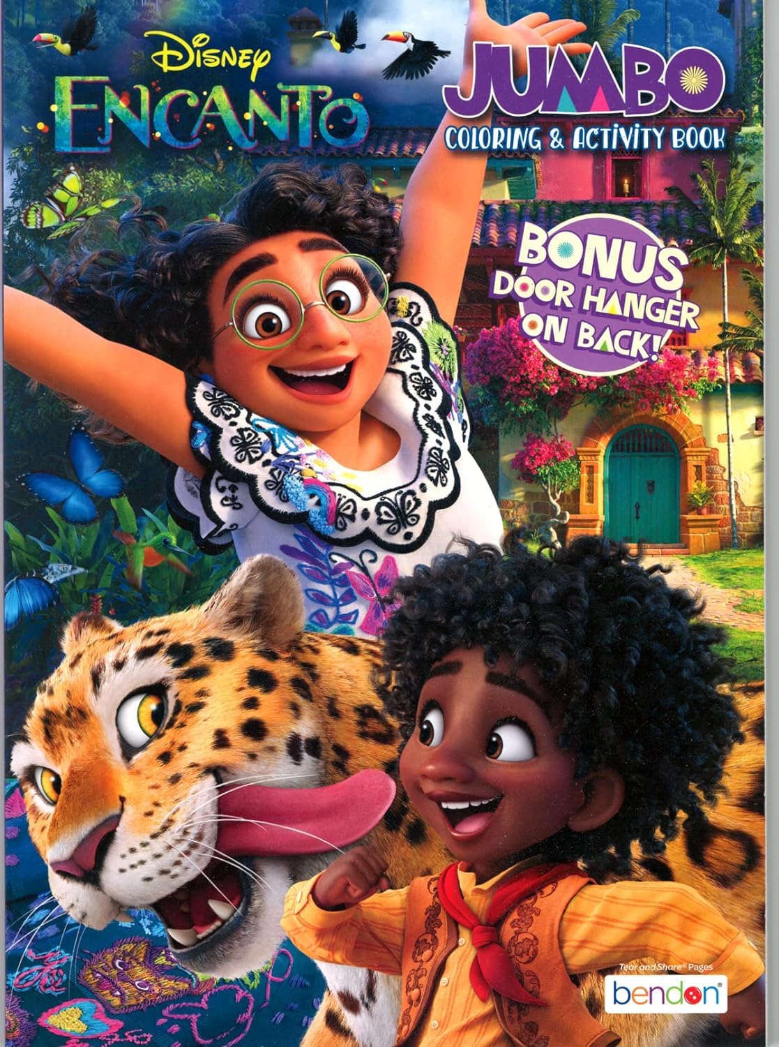 Disney Princess Coloring Book Activity Set for Kids Featuring Disney Princess, Encanto, Moana and Frozen