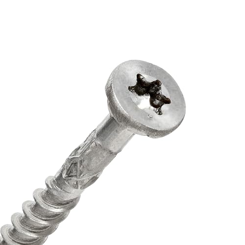 Power Pro Premium 305 Stainless Steel Wood Screws (#9 x 2") - 5lb Box