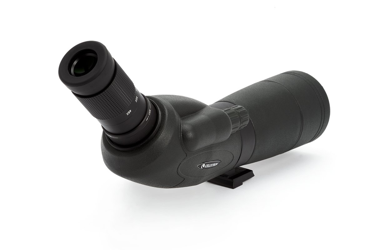 Celestron TrailSeeker 65mm Angled Spotting Scope Bundle with Celestron Regal Premium Tripod