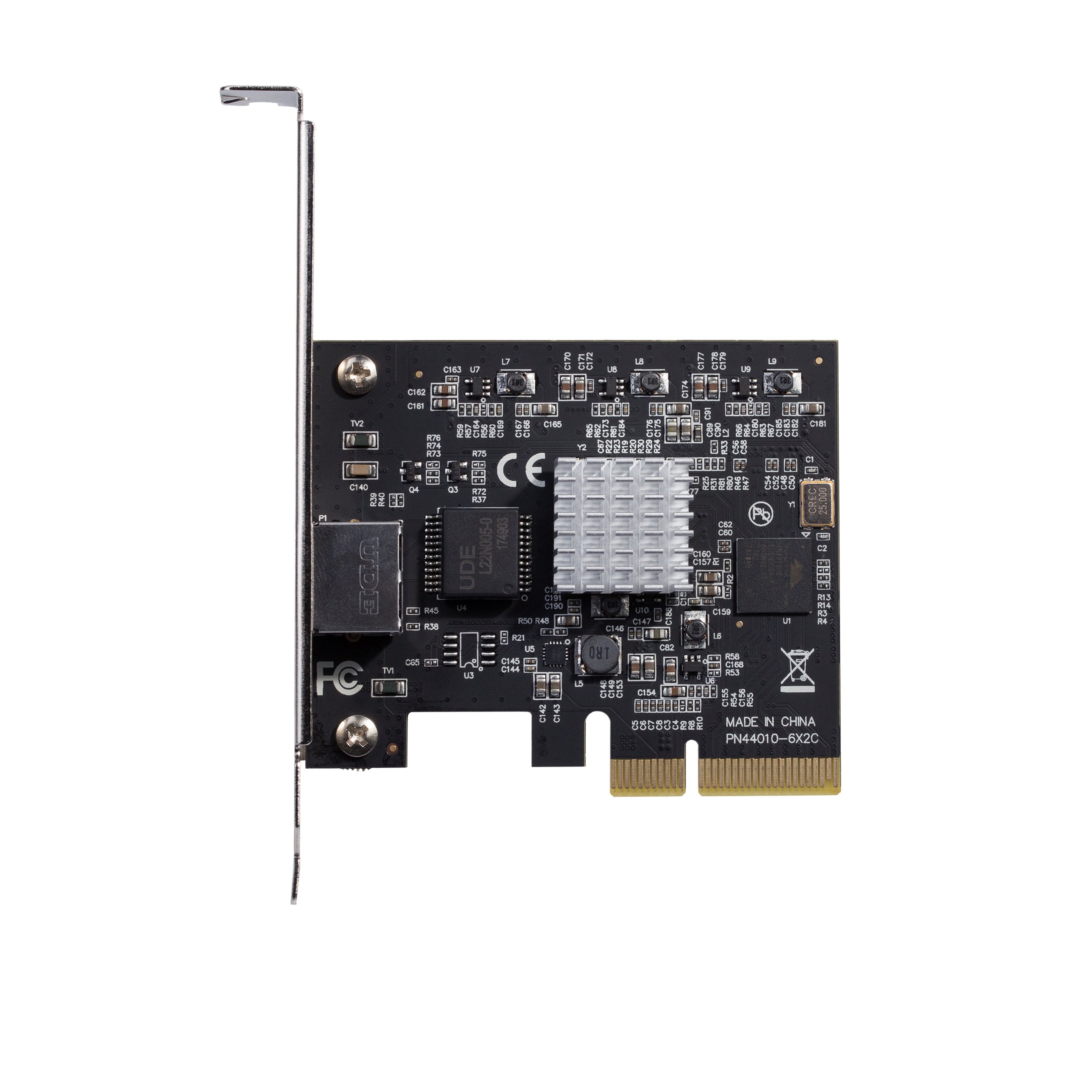 StarTech.com 1 Port PCI Express 10GBase-T/NBASE-T Ethernet Network Card - 5-Speed Network Support: 10G/5G/2.5G/1G/100Mbps - PCIe 2.0 x4 (ST10GSPEXNB)