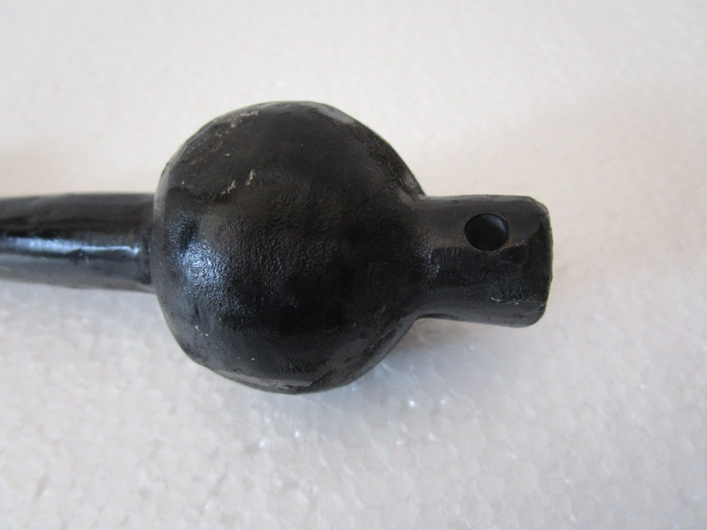 Brass Bell Clapper - Great Sounding - Temple/Church/Religious/Traditional/School/Collage : (Cast Iron : Length: Approx 6.5 Inches)