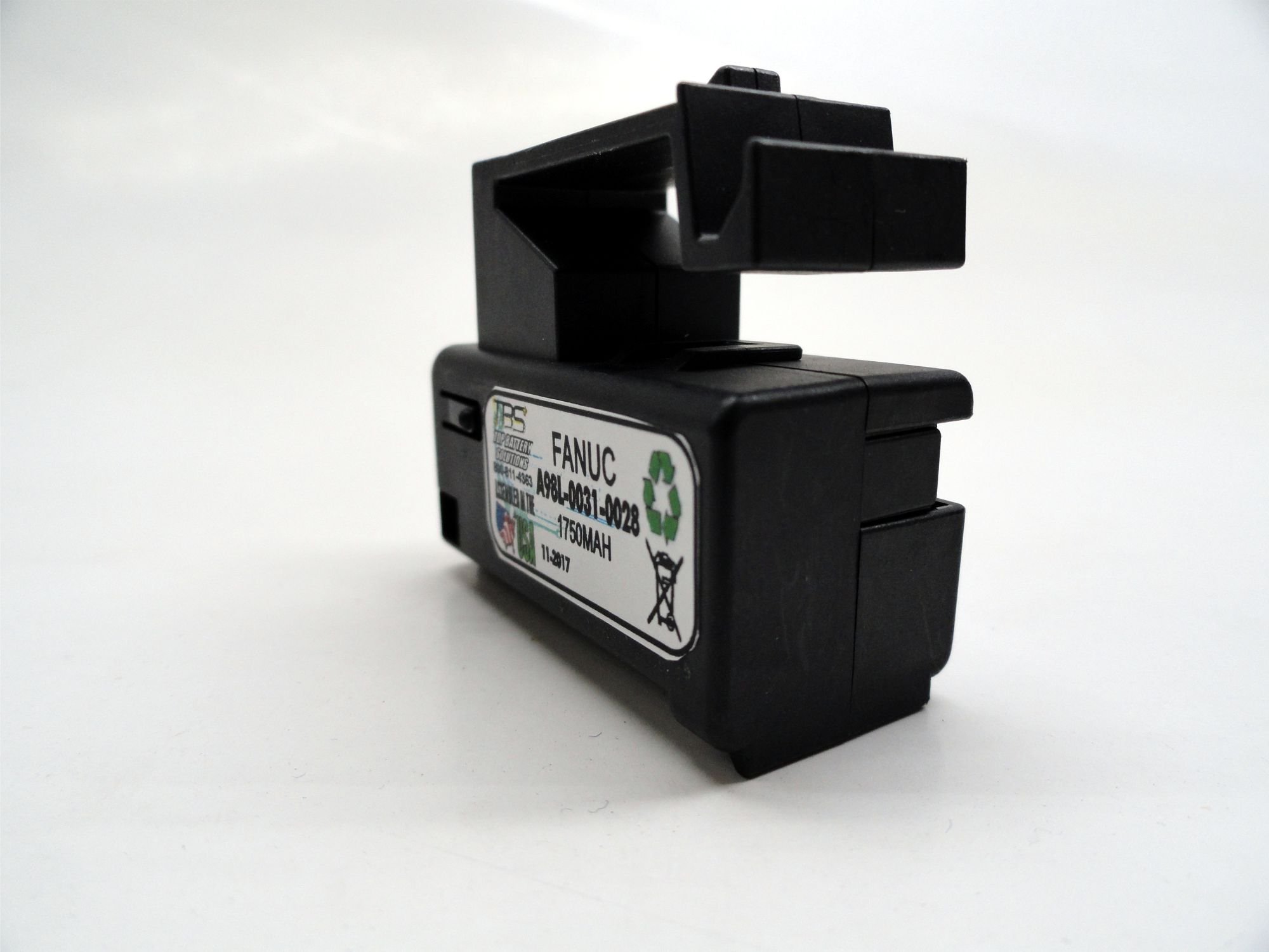 Fanuc A98L-0031-0028, A02B-0323-K102 Single Cell 3V in Cartridge Battery Replacement