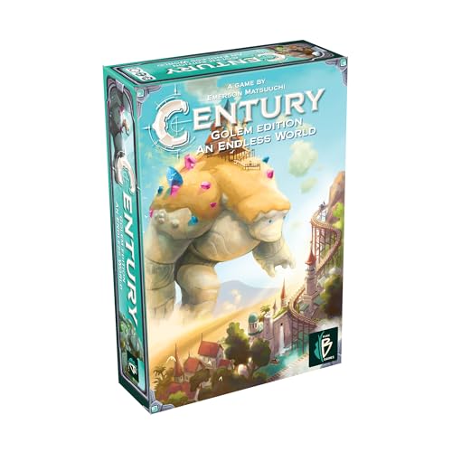 Century Golem Edition an Endless World Board Game - Strategy Game for Kids & Adults, Ages 8+, 2-4 Players, 30-45 Min Playtime, Made by Plan B Games