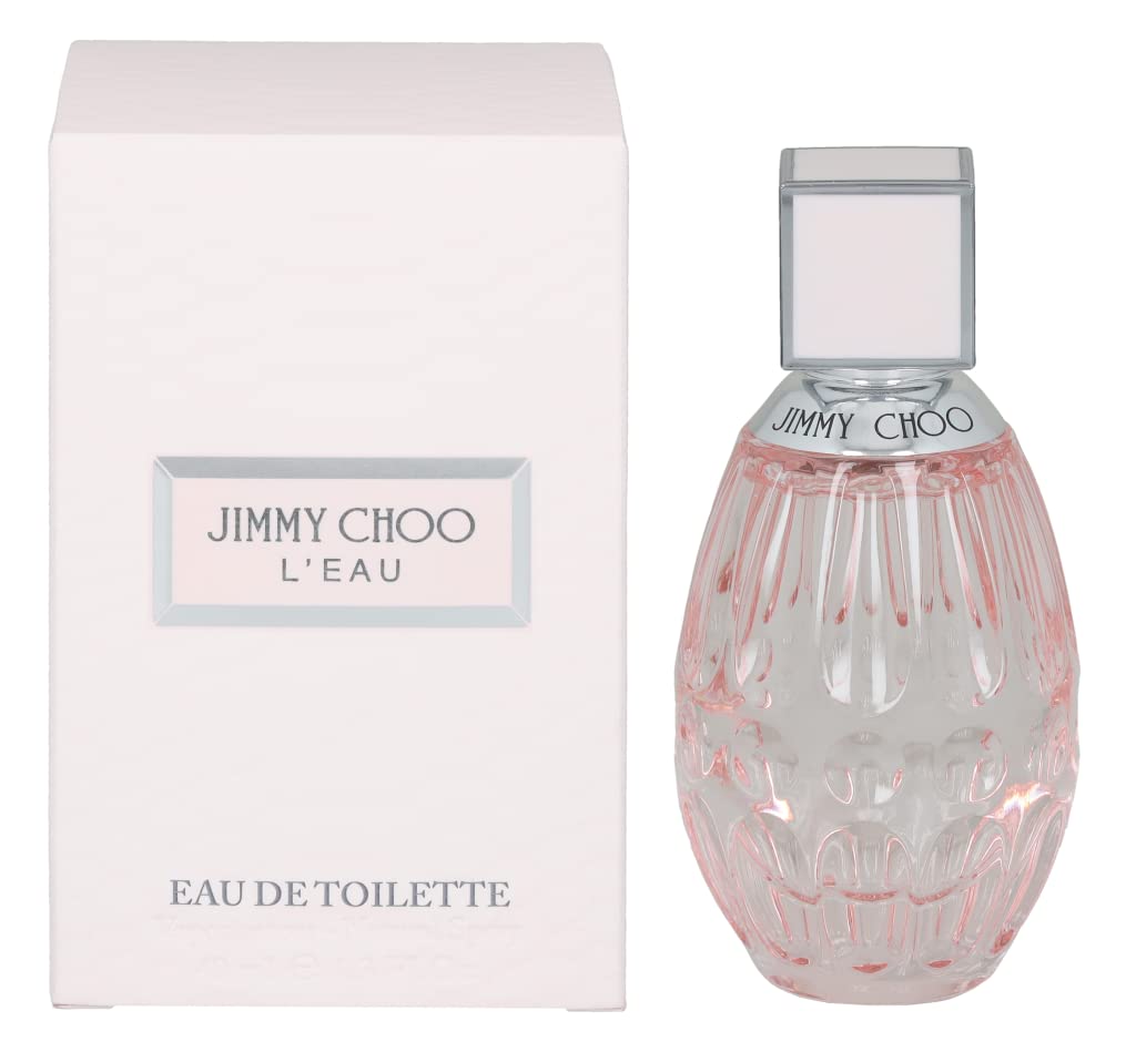 JIMMY CHOO L'Eau Eau de Toilette - Long Lasting Fragrance with notes of Bergamot, Nectarine & Cedarwood - Fruity & Musky - 1.3 fl. oz.