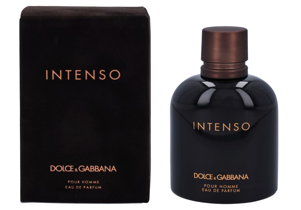 Dolce & Gabbana Intenso Eau De Parfum Spray for Men, 4.2 Ounce / 125 Ml