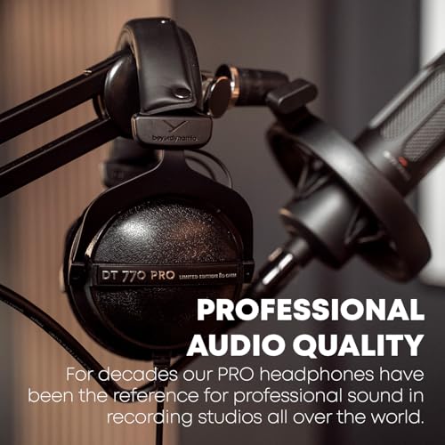 beyerdynamic DT 770 Pro 32 Ohm Studio Headphone, Grey (DT 770 Pro 32 Ohm Grey)