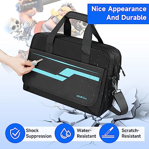 Deegotech Travel Carrying Case Compatible with PS5, Portable Protective Storage Bag for PlayStation5 Console Multiple Pockets for PS5 Disc/Controller/Game Cards & Accessories Tech Gifts for Men