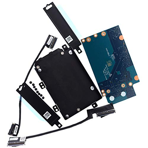 Deal4GO SATA Interposer Board D3P25 LS-J106P to NVMe M.2 SSD Hard Drive SSD-3 & SSD-4 w/ 2.5" HDD Bracket R24Y6 for Dell Alienware Area-51m R2