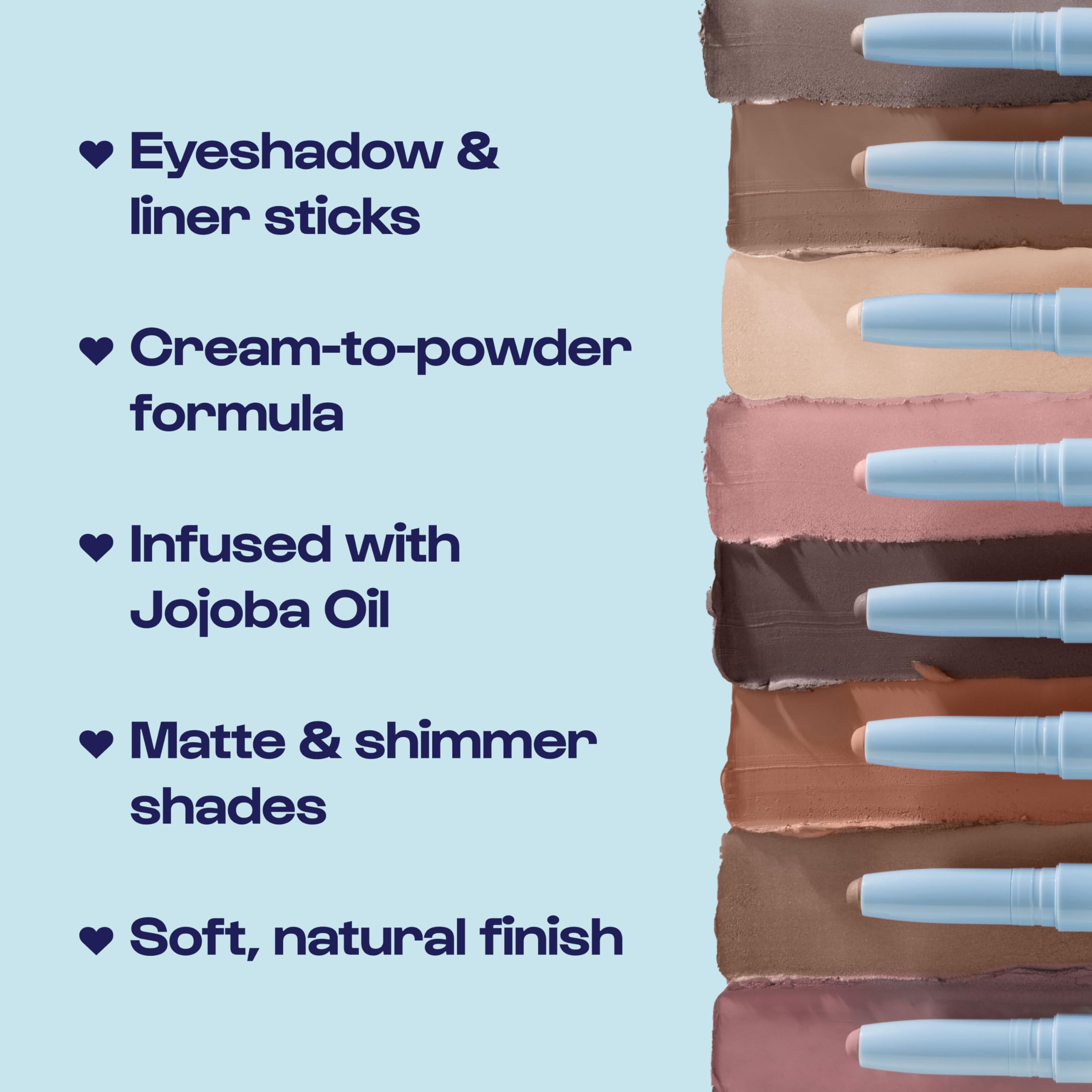 ALLEYOOP 11th Hour Cream Eye Shadow Sticks - Espresso Self (Matte) - Award-winning Eyeshadow Stick - Smudge-Proof and Crease Proof for Over 11 Hours - Easy-To-Apply and Compact for Travel, 0.05 Oz