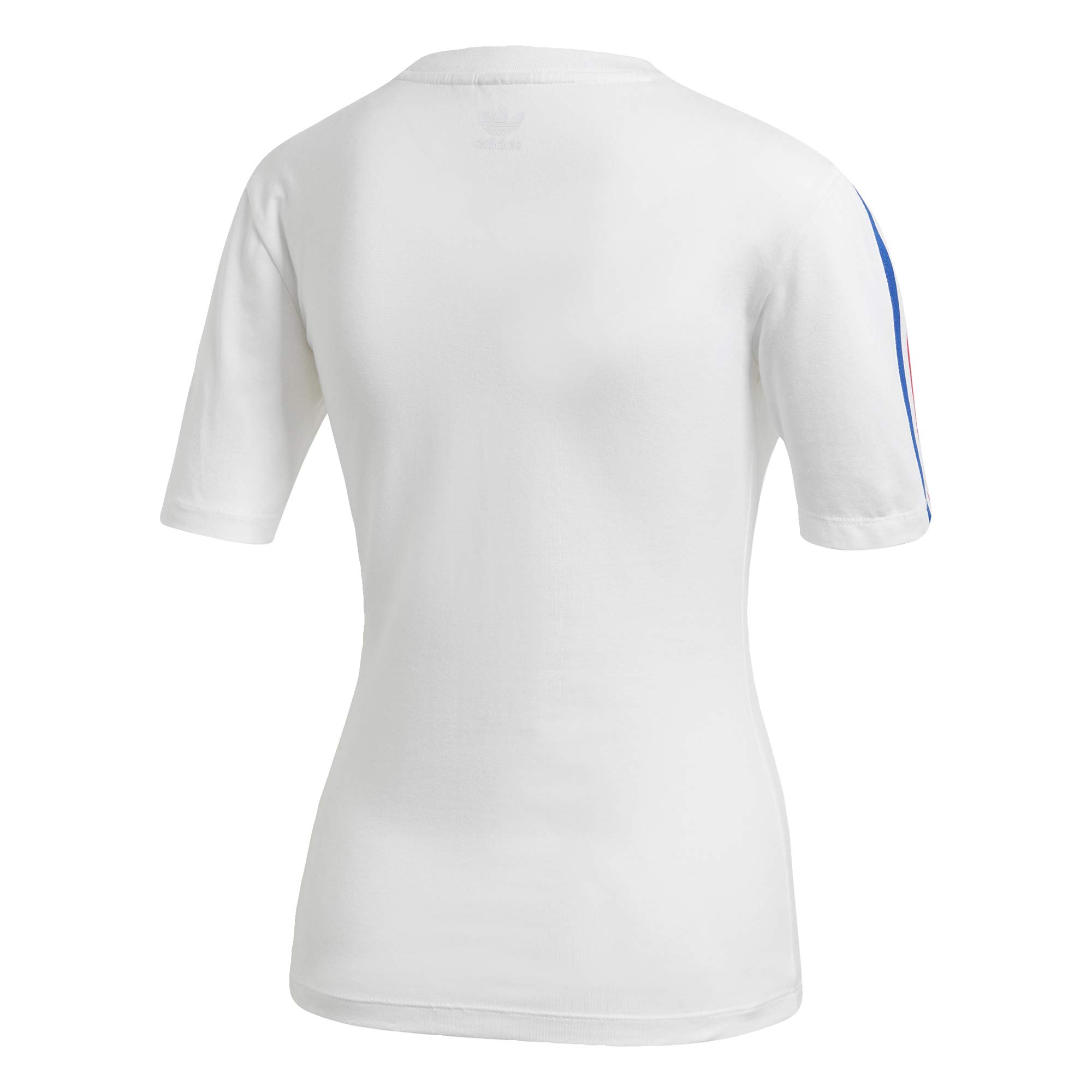 adidas Originals womens Tee White/Multicolor XX-Small