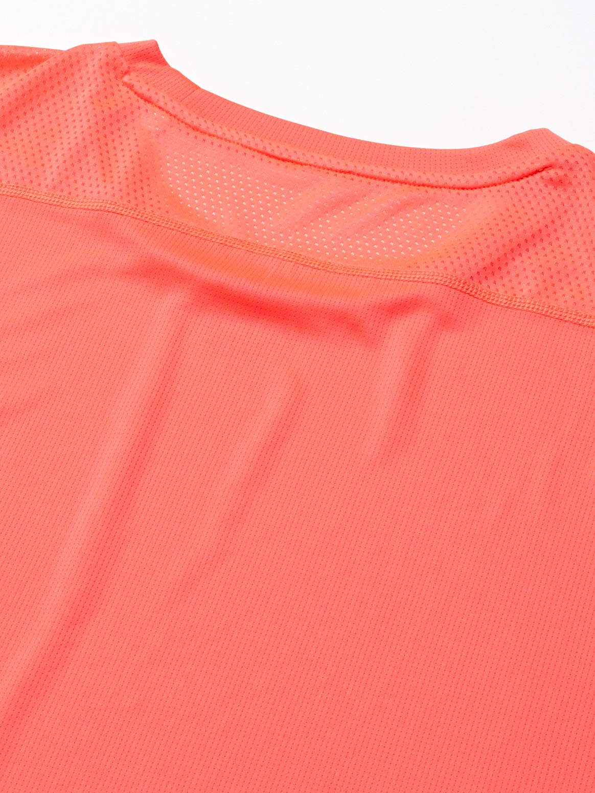 adidas Men's Own The Run Tee, Signal Pink/Reflective Silver, Large