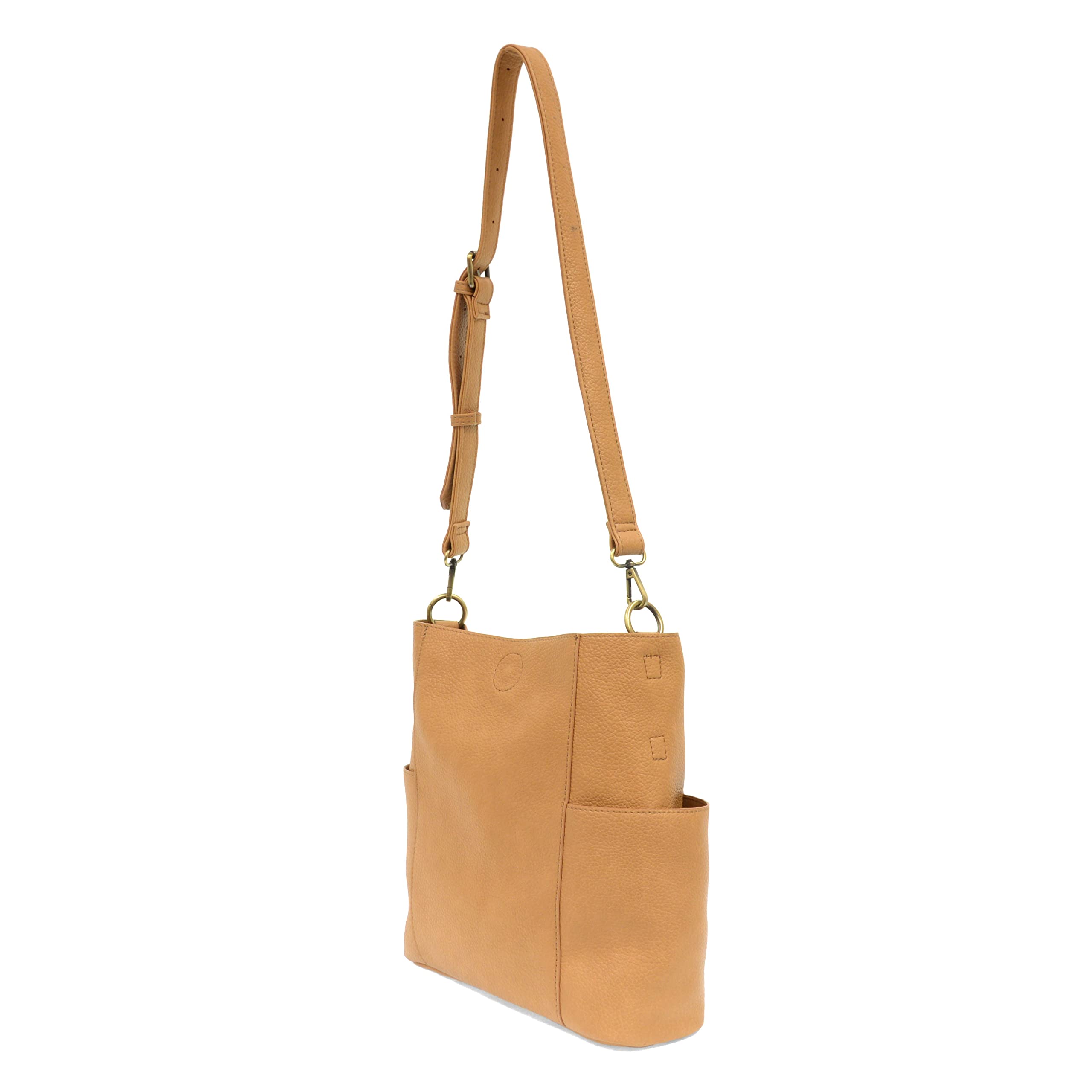 joy susan Kayleigh Side Pocket Bucket Bag - Warm Tan