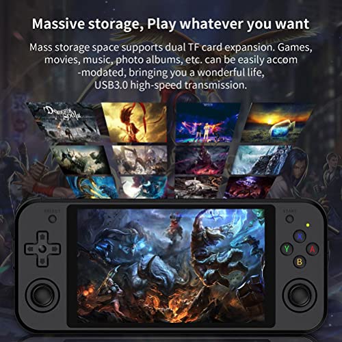 Brteyes 5.36 Touch Screen Handheld Game Console-Linux Android 7.1 Dual System Game-WiFi Online- 6 Hours of Battery Life-Dual TF Card Expansion 7500 Games Boy&Friend