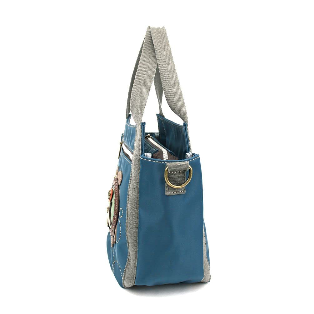 Chala Group Handbags Turtle CV Venture Mini Carryall Handbag, Crossbody Purse