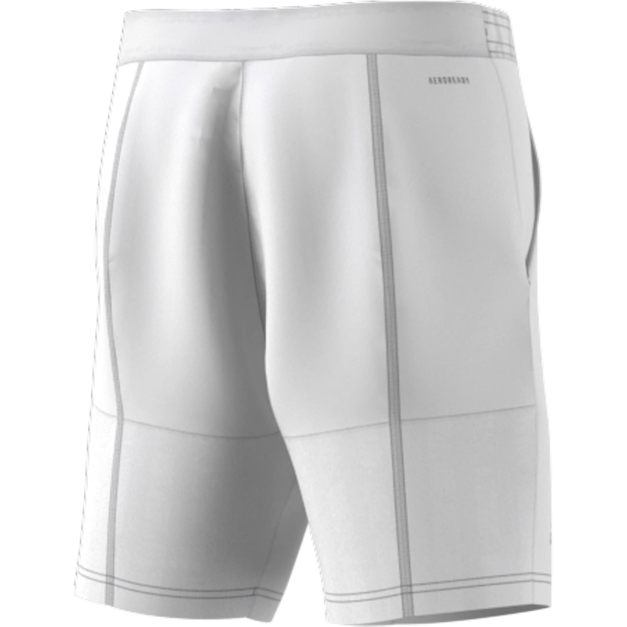 adidas Male Engineered Aeroready Ergo Shorts , White/Scarlet , M