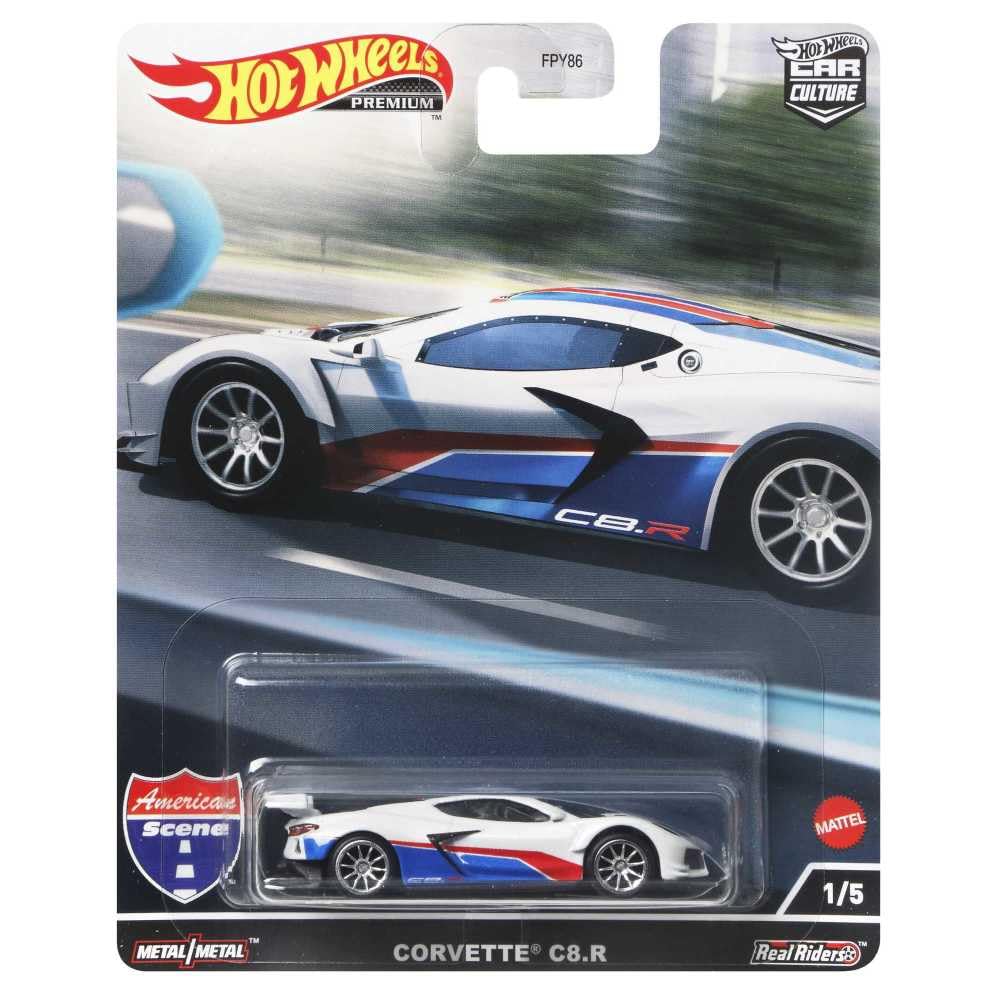 Hot Wheels 20 Ford Bronco Vehicle for 3 Kids Years Old & Up, Premium Collection of Car Culture 1:64 Scale Vehicles