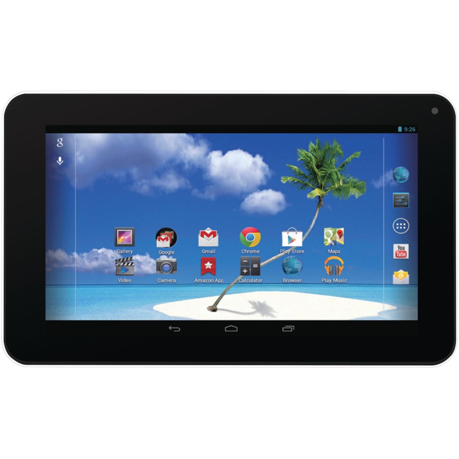 Proscan PLT7100G 7" Touch Screen Android Tablet Front Camera, 4GB Storage