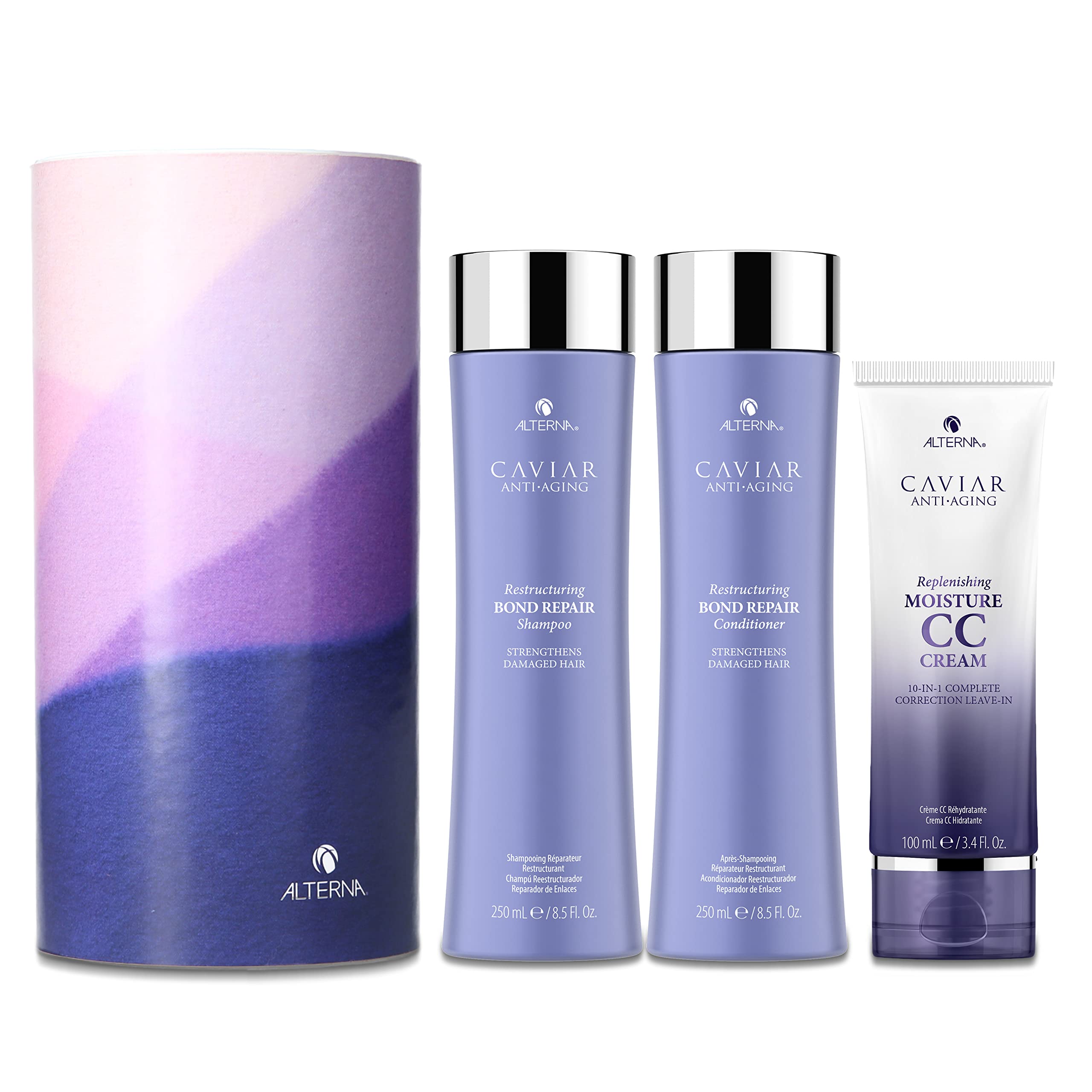 Alterna Caviar Anti-Aging Restructuring Bond Repair Great Barrier Repair 3-pc Gift Set