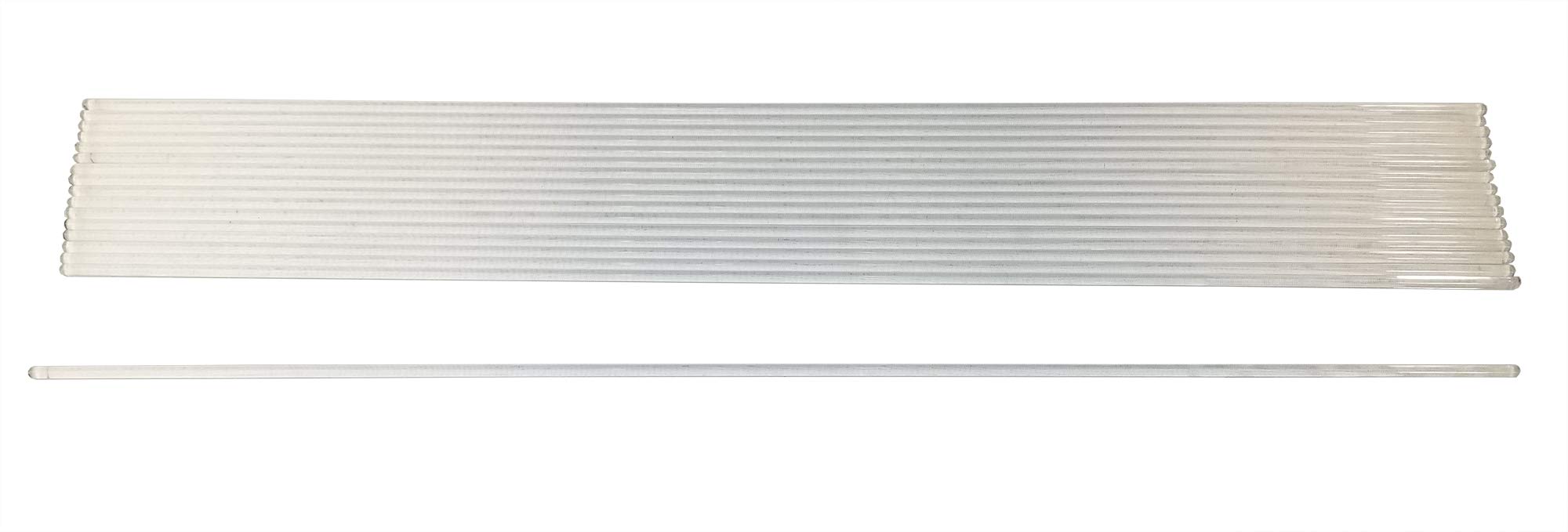 GSC International 2444 Borosilicate Glass Rod 5mm O.D. x 24" - 1 lb Pack - Affordable STEM Science Lab Supplies for Classroom & Homeschool Learning