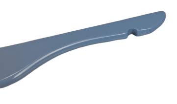 Pillowtex Children's Wood Top Clothes Hangers - Set of 20 Blue Hangers