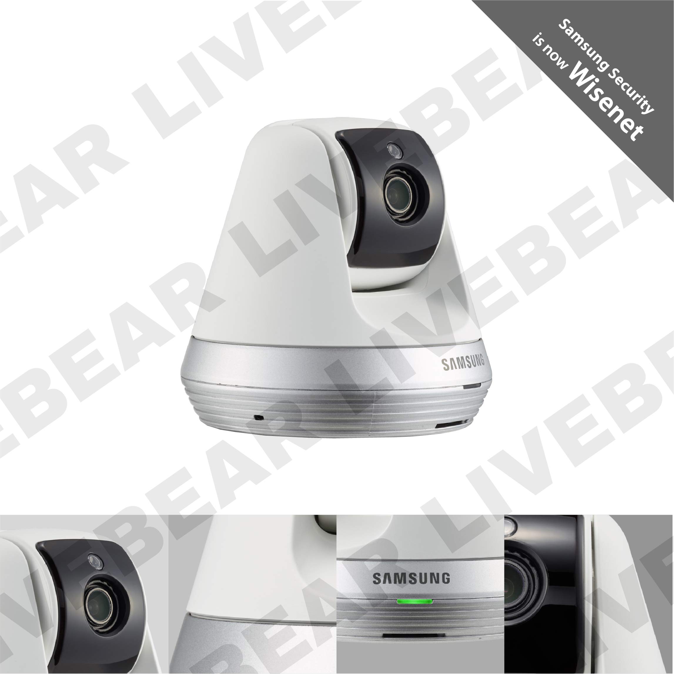 Samsung SNH-V6410PN SmartCam Pan/Tilt Full HD 1080p Wi-Fi IP Camera (White)