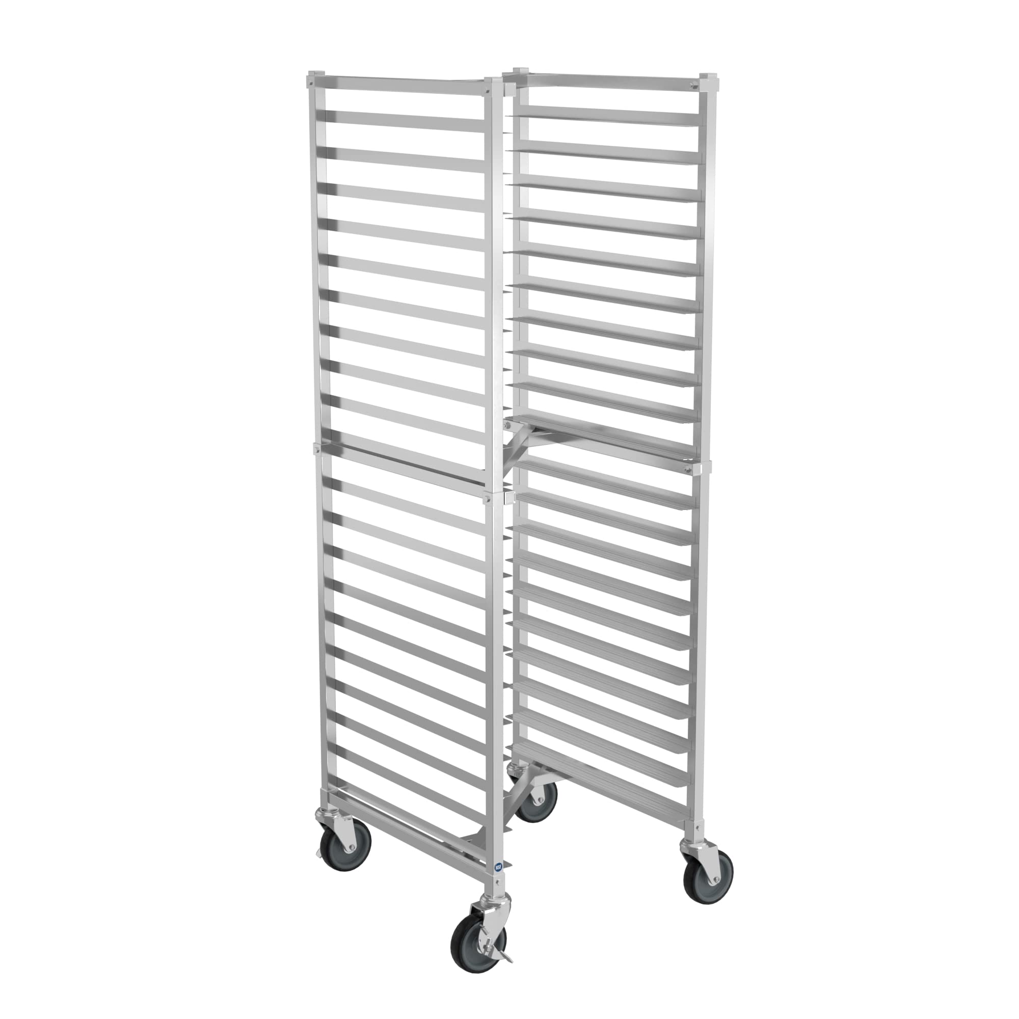 Krollen Industrial 20 Pan End Load Nesting Bun/Sheet Pan Rack - Unassembled