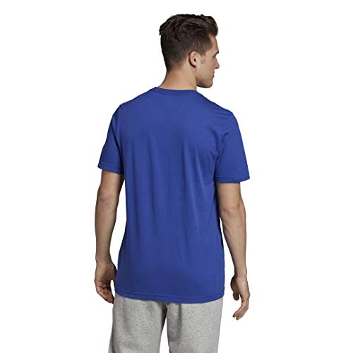 adidas Men's Linear Brush Active Blue Small