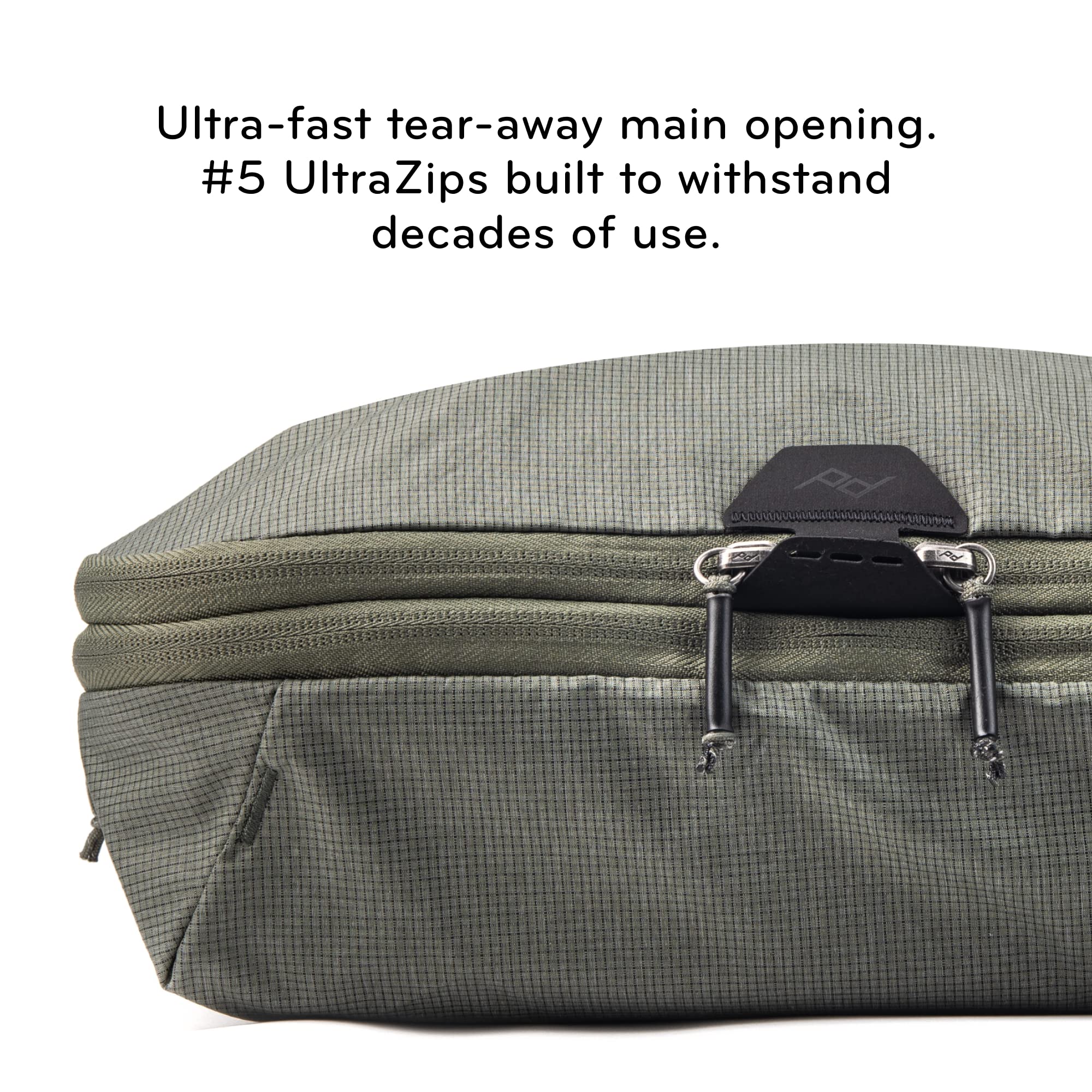 Peak Design Packing Cube Medium for Quick and Efficient packing (Sage)