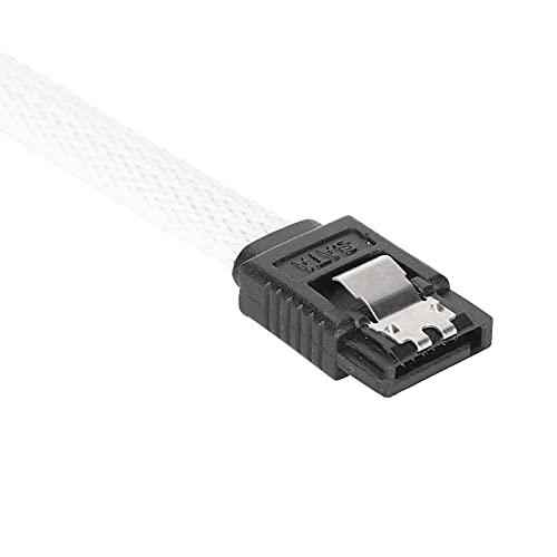 Cables SSD, Cable Elbow 500MB/S Solid State Drive Dual‑Channel SAS Replacement for 3.0 6Gbps for Solid‑State Disk for SPE(White (Elbow))