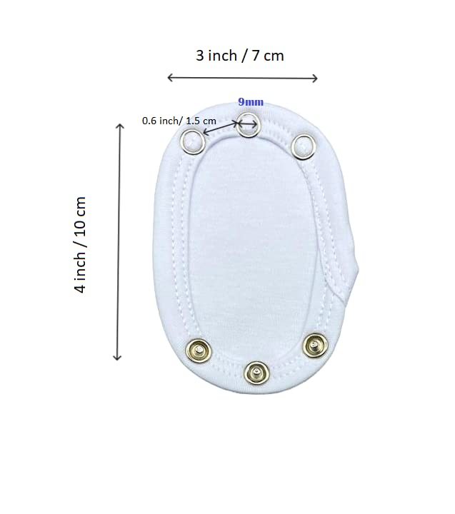 Matissa Baby Bodysuit/Onesie Extender (Pack of 2)
